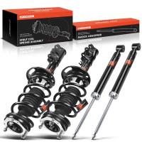 China 4x Front & Rear Complete Strut & Coil Spring Assembly for Ford Fiesta 2010 12-13 for sale