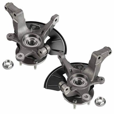 China 2x Front Steering Knuckle & Wheel Hub Bearing Assembly for Ford Escape for sale