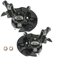 China 2x Front Steering Knuckle & Wheel Hub Bearing Assembly for Toyota Corolla 03-08 for sale