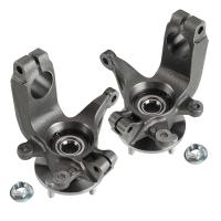 China 2x Front Steering Knuckle & Wheel Hub Bearing Assembly for Ford Focus for sale