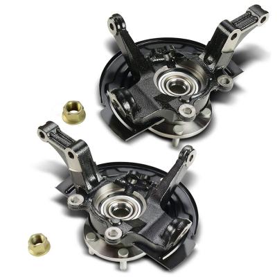 China 2x Front Steering Knuckle & Wheel Hub Bearing Assembly for Nissan Altima 02-06 for sale