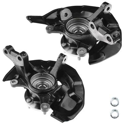 China 2x Front Steering Knuckle & Wheel Hub Bearing Assembly for Toyota Highlander for sale