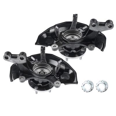 China 2x Front Steering Knuckle & Wheel Hub Bearing Assembly for Toyota Sienna 04-10 for sale