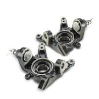 China 2x Front Steering Knuckle for Honda Rancher 420 4x4 ATV 2007-2014 for sale
