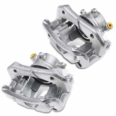 China 2x Front Brake Caliper with Bracket for Toyota Pickup 1984-1995 RWD for sale