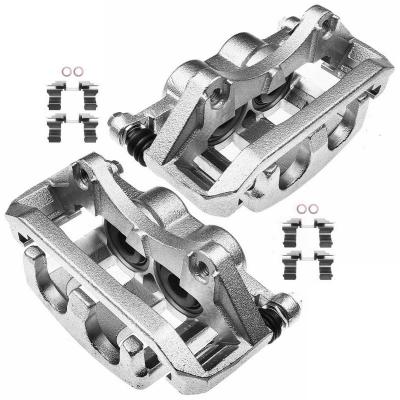 China 2x Front Brake Caliper with Bracket for Ford Explorer Flex Lincoln for sale