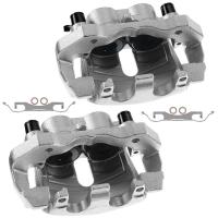 China 2x Front Brake Caliper with Bracket for Dodge Durango Jeep Grand Cherokee for sale