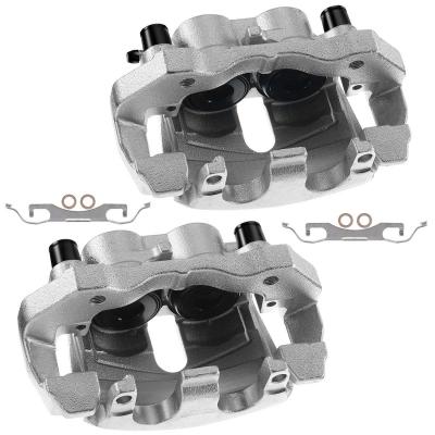 China 2x Front Brake Caliper with Bracket for Dodge Durango Jeep Grand Cherokee for sale