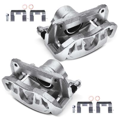 China 2x Front Brake Caliper with Bracket for Honda Accord 2003-2012 Acura CL TL TSX for sale