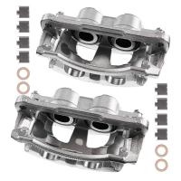 China 2x Front Brake Caliper with Bracket for Dodge Ram 2500 3500 2009-2018 for sale