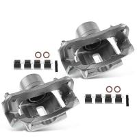 China 2x Front Brake Caliper with Bracket for Toyota Highlander 2001-2007 for sale