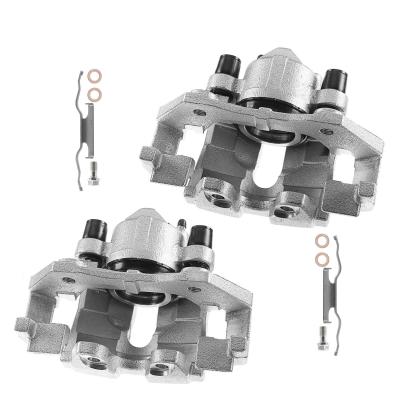 China 2x Front Brake Caliper with Bracket for Ford Escape 2005-2008 Tribute Mariner for sale