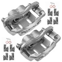 China 2x Front Brake Caliper with Bracket for Chevy W3500 Tiltmaster GMC Forward Isuzu for sale
