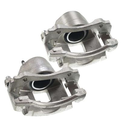China 2x Front Brake Caliper with Bracket for Buick LeSabre 2000-2005 Pontiac Grand for sale