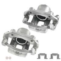 China 2x Front Brake Caliper with Bracket for Nissan Pickup 1986-2004 D21 for sale