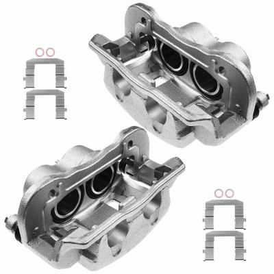 China 2x Front Brake Caliper with Bracket for Kia Sedona 15-21 V6 3.3L for sale