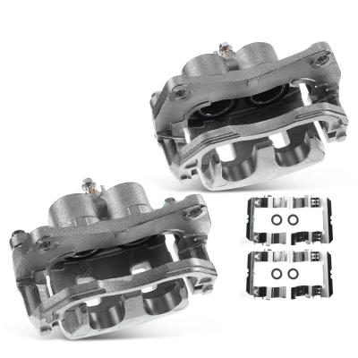 China 2x Front Brake Caliper with Bracket for Subaru Legacy 2005-2017 Outback 6L 3.6L for sale