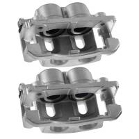 China 2x Front Brake Caliper with Bracket for Nissan Titan 2004-2007 Armada Infiniti for sale