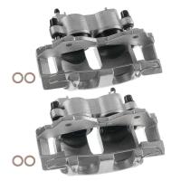 China 2x Front Brake Caliper with Bracket for Jeep WJ Grand Cherokee 1999-2002 ATE for sale