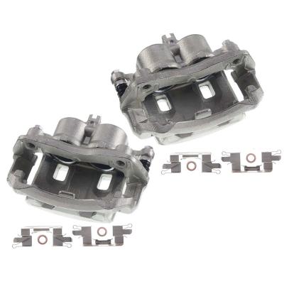 China 2x Front Brake Caliper with Bracket for Nissan Frontier 2005-2016 Suzuki Equator for sale