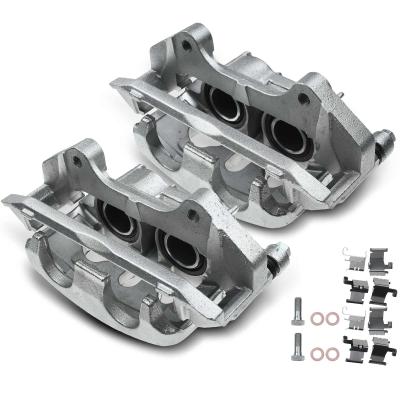 China 2x Front Brake Caliper with Bracket for Ford Explorer Taurus Lincoln MKT for sale