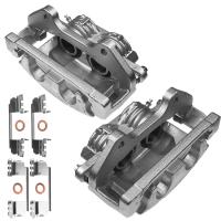 China 2x Front Brake Caliper with Bracket for Pontiac Grand Prix GXP 2005-2008 5.3L for sale
