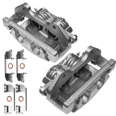 China 2x Front Brake Caliper with Bracket for Pontiac Grand Prix GXP 2005-2008 5.3L for sale