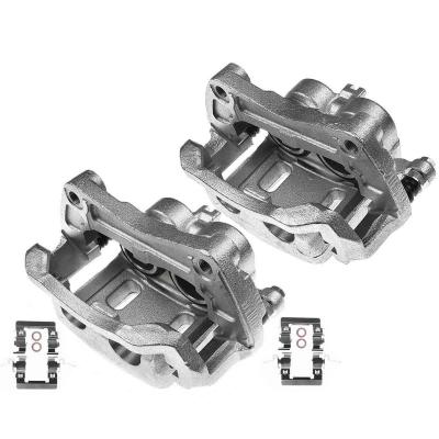 China 2x Front Brake Caliper with Bracket for Nissan 370Z 09-19 Infiniti G35 G37 Q70 for sale