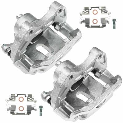 China 2x Front Brake Caliper with Bracket for Nissan Maxima 2003-2008 for sale