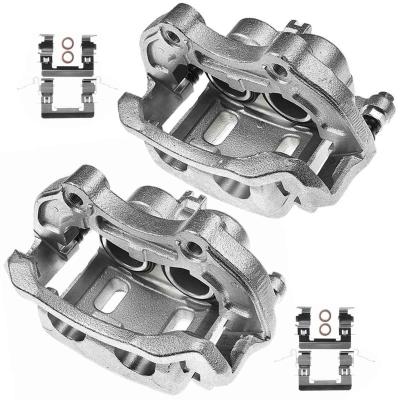 China 2x Front Brake Caliper with Bracket for Nissan 350Z 2006-2009 Infiniti G35 for sale