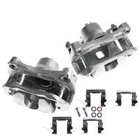 China 2x Front Brake Caliper with Bracket for Nissan Juke 2011-2017 Sentra L4 1.6L for sale