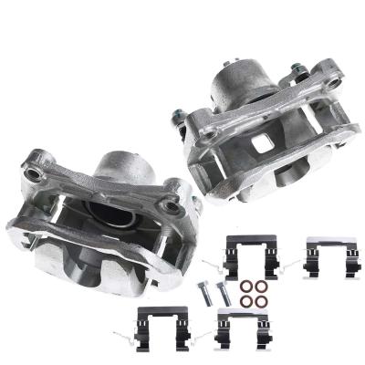 China 2x Front Brake Caliper with Bracket for Nissan Juke 2011-2017 Sentra L4 1.6L for sale