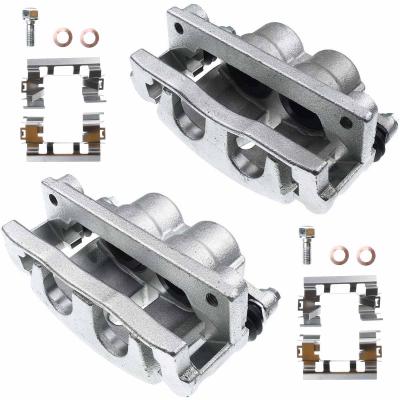 China 2x Front Brake Caliper with Bracket for Chevy Trailblazer GMC Envoy Acadia for sale