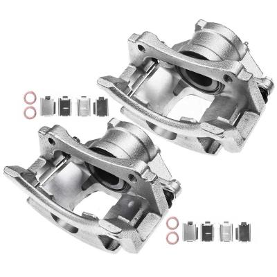 China 2x Front Brake Caliper with Bracket for Buick Rendezvous Pontiac Aztek FWD for sale
