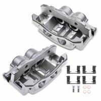 China 2x Front Brake Caliper with Bracket for Ford Crown Victoria Lincoln Town Car for sale