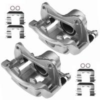 China 2x Front Brake Caliper with Bracket for Hyundai Accent 18-21 Kia Rio 12-20 for sale