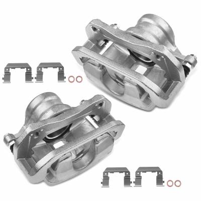 China 2x Front Brake Caliper with Bracket for Hyundai Genesis 2009-2011 for sale