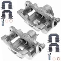 China 2x Rear Brake Caliper with Bracket for Kia Soul 2010 2011 2012 2013 1.6L 2.0L for sale