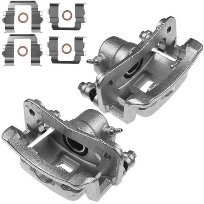 China 2x Rear Brake Caliper with Bracket for Isuzu Rodeo 1993-2004 Honda Acura for sale