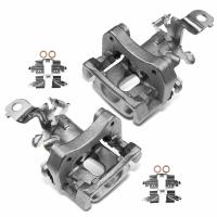 China 2x Rear Brake Caliper with Bracket for Toyota Matrix 2009-2013 Pontiac Vibe FWD for sale