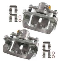 China 2x Rear Brake Caliper with Bracket for Subaru Impreza Forester Crosstrek XV for sale