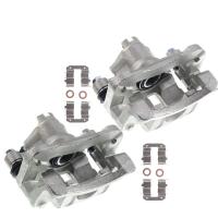 China 2x Rear Brake Caliper with Bracket for Kia Rio Hyundai Accent Dodge Attitude for sale