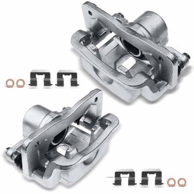China 2x Rear Brake Caliper with Bracket for Kia Sorento 2011-2019 Hyundai Santa Fe for sale