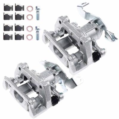 China 2x Rear Brake Caliper with Bracket for Ford Taurus 2008 2009 Five Hundred 05-07 for sale