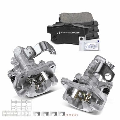 China 6x Rear Disc Brake Calipers & Ceramic Pads for Acura EL RSX 02-06 Honda Civic for sale