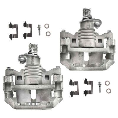 China 2x Rear Brake Caliper with Bracket for Buick LaCrosse Chevy Impala Grand Prix for sale