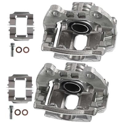 China 2x Rear Brake Caliper with Bracket for Chevrolet Trailblazer GMC Envoy Rainier for sale