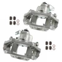 China 2x Rear Brake Caliper with Bracket for Lincoln MKS 2009-2011 Flex 2009 for sale