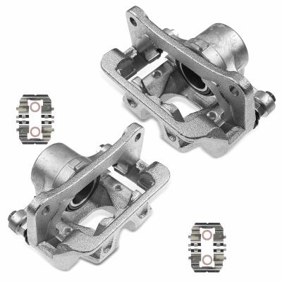 China 2x Rear Brake Caliper with Bracket for Hyundai Genesis 2012-2016 Kia K900 16-17 for sale