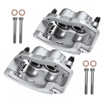 China 2x Rear Brake Caliper with Bracket for Dodge Ram 3500 2001-2002 Pickup for sale